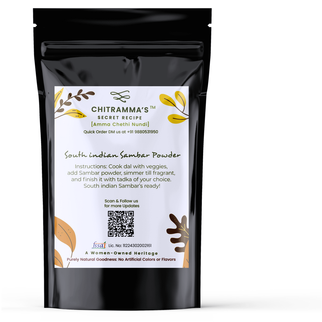 Sambar Powder – Packetchef.com