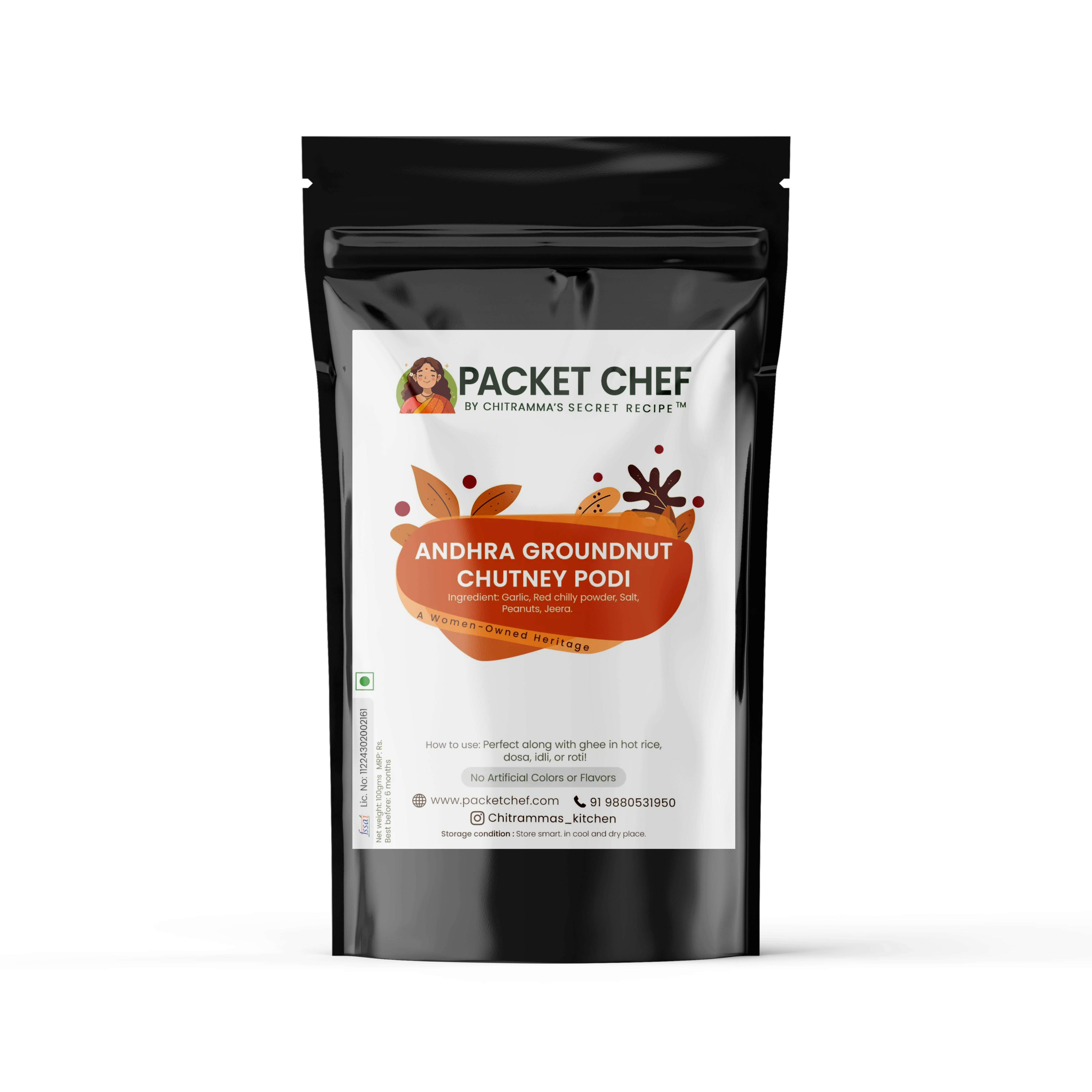 Andhra Groundnut Chutney Podi – Packetchef.com